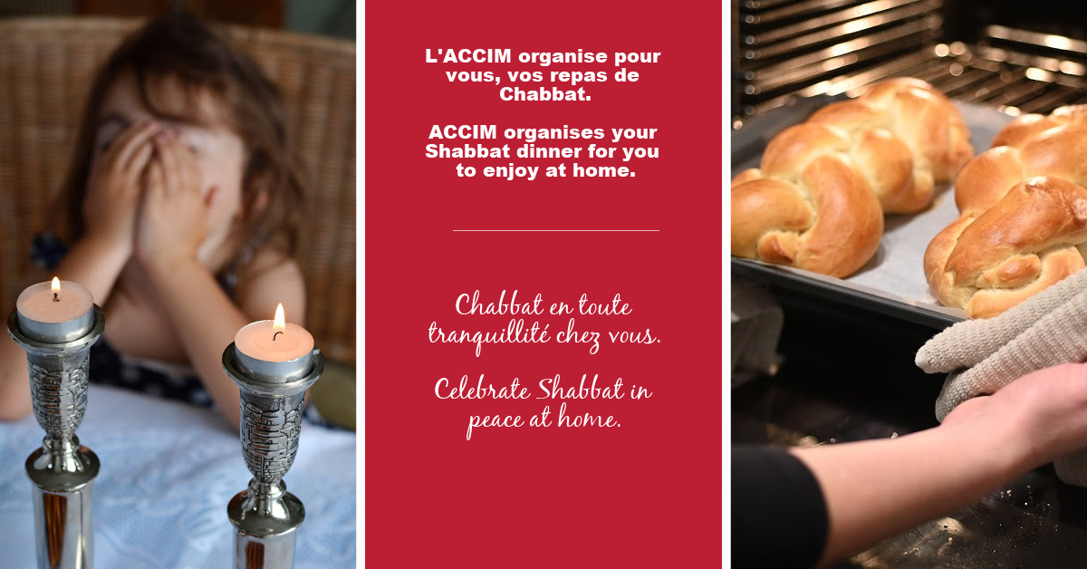 Repas de Chabbat / Shabbat Meals - Consistoire de Monaco